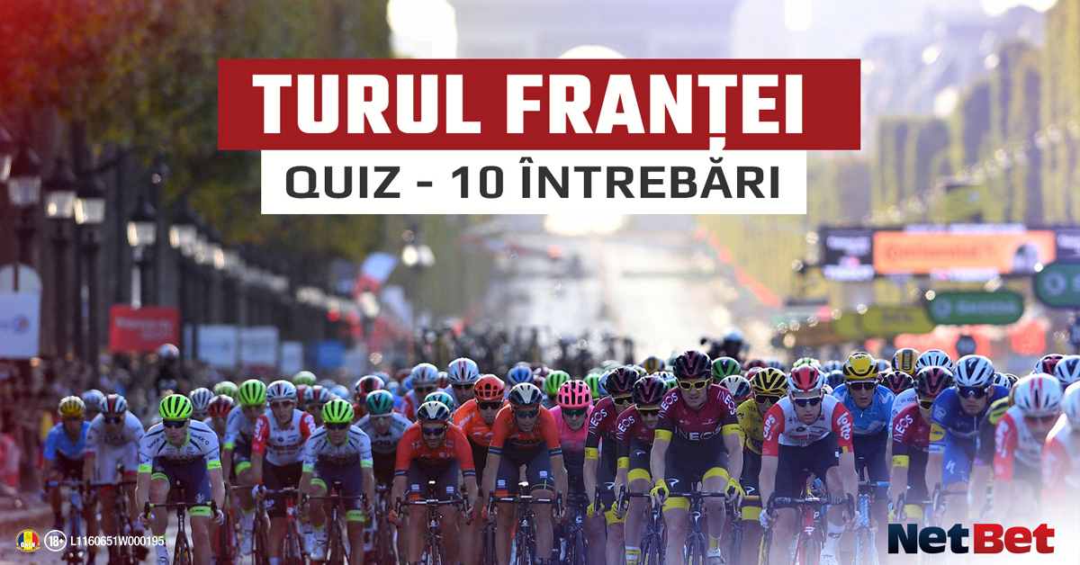 Turul Franței - Test cu 10 întrebări